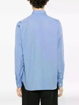Comme Des Garçons Chest-pocket Shirt - Blue