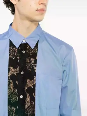Comme Des Garçons Chest-pocket Shirt
