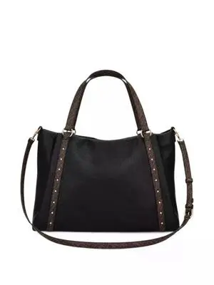 Liu Jo Logo-print Studded Tote Bag - Black