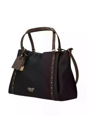 Liu Jo Logo-print Studded Tote Bag