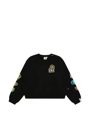 A BATHING APE Baby Milo Graphic-print Sweatshirt - Pink