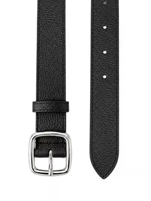 Anderson's Grained Leather Belt - Black