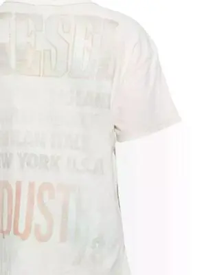 DIESEL® Logo-print T-shirt - Neutrals