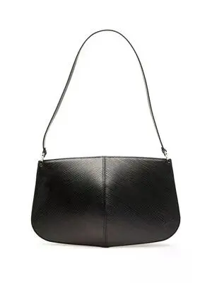 LOUIS VUITTON 2001 Epi Demi Lune Pochette Shoulder Bag - Black