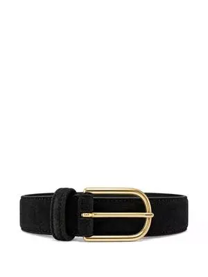 Anderson's Gold-tone Buckle Belt - Black