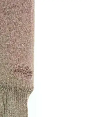 MC2 SAINT BARTH Logo-embroidered Crew-neck Sweater