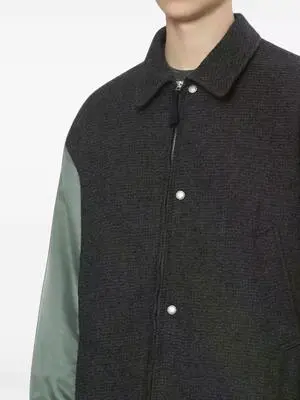 Comme Des Garçons Panelled Zip-up Coat