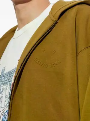 Paul Smith Logo-embroidered Zip-up Hoodie