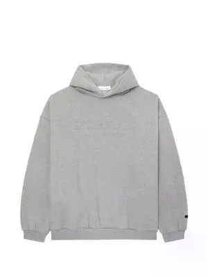 Fear Of God Logo-embossed Hoodie - Grey
