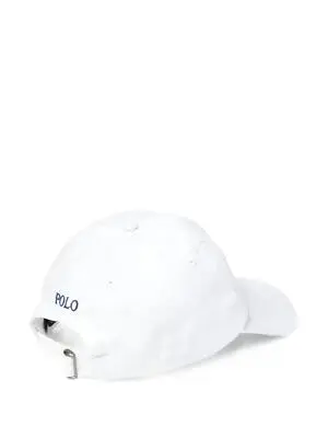 Polo Ralph Lauren Logo-embroidered Baseball Cap - White