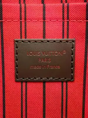 LOUIS VUITTON 2021-2026 Damier Ebene Neverfull Mm Tote Bag - Brown