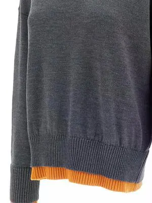 Plan C Turtleneck Merino-wool Sweater - Grey