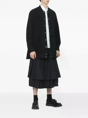 Comme Des Garçons Press-stud Raglan-sleeve Coat