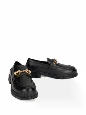 Moschino Heart-motif Loafers