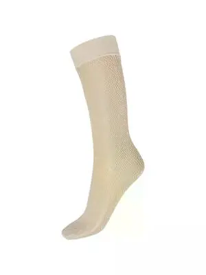 Wolford Polka-dot Net Socks