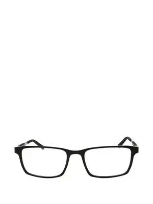 FLEXON Rectangle-frame Glasses - Black