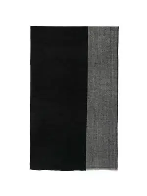PENNYBLACK Two-tone Knitted Scarf - Black