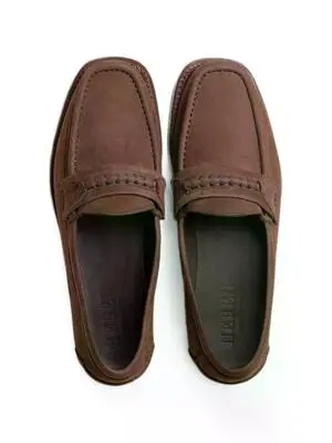 Hereu Borada Bordon Square-toe Loafers