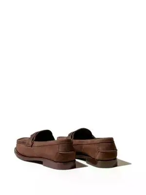 Hereu Borada Bordon Square-toe Loafers