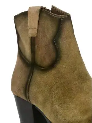 Ash Fame Suede Ankle Boots