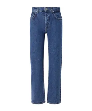ANINE BING Mid-rise Slim-leg Jeans