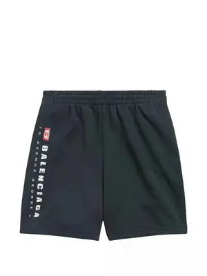 Balenciaga Unity Logo-print Shorts