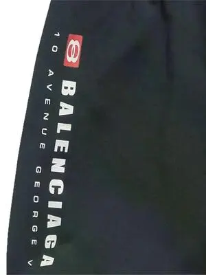 Balenciaga Unity Logo-print Shorts