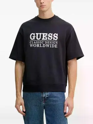 Guess Logo-embroidered T-shirt