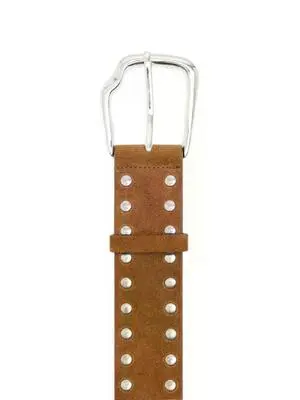 Christopher Esber Maverick Studded Suede Belt