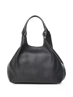 GIANNI CHIARINI Medium Dua Grained-leather Shoulder Bag