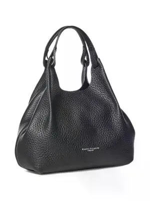 GIANNI CHIARINI Medium Dua Grained-leather Shoulder Bag