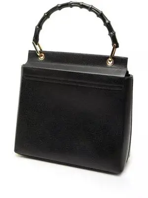 Gucci 20th Century Calfskin Bamboo Handbag