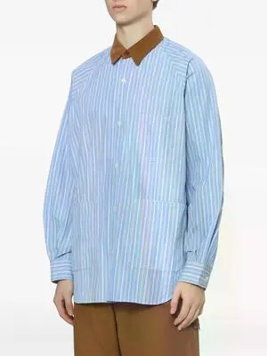 Comme Des Garçons Vertical-stripe Shirt