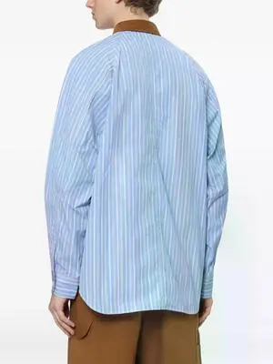 Comme Des Garçons Vertical-stripe Shirt