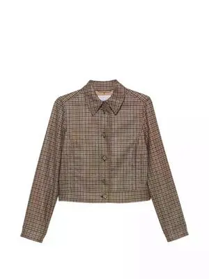 Gabriela Hearst Thereza Micro-check Jacket