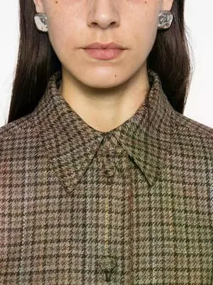 Gabriela Hearst Thereza Micro-check Jacket