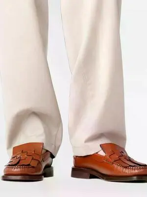 Hereu Marti Interwoven Fringe Loafers