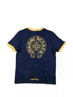 Chrome Hearts Horseshoe-print T-shirt - Blue