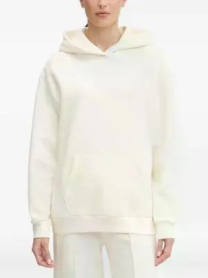 Guess Logo-embroidered Pouch-pocket Hoodie