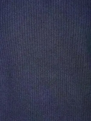 AMARANTO Ribbed-knit Sweater - Blue