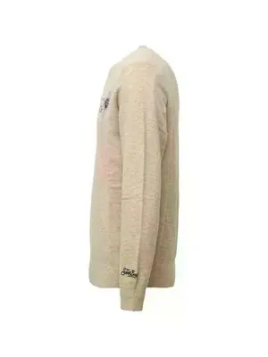 MC2 SAINT BARTH Embroidered Crew-neck Sweater