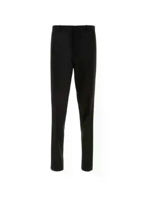 Fendi Wool Trousers - Black