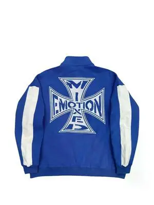 Mixed Emotion Logo-print Panelled Sweatshirt