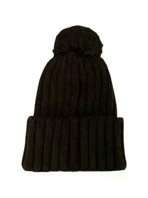 NAPAPIJRI Semiury Chunky-knit Pompom Beanie Hat - Brown