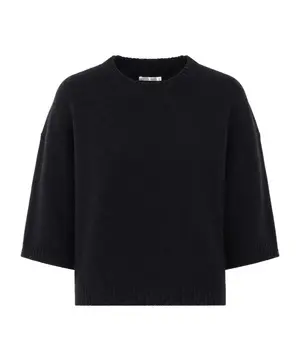 Loulou De Saison Azali Short-sleeve Knitted Top
