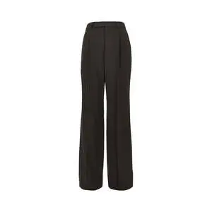 Saint Laurent Pinstriped Crepe Pants