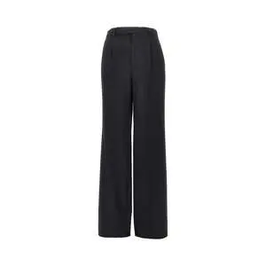 Saint Laurent Grain De Poudre Wool Pants