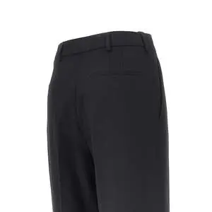 Saint Laurent Grain De Poudre Wool Pants