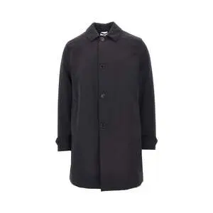 Aspesi Perfetto' Padded Twill Coat - Blue