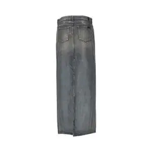 7 For All Mankind Nolita' Coated Denim Long Skirt